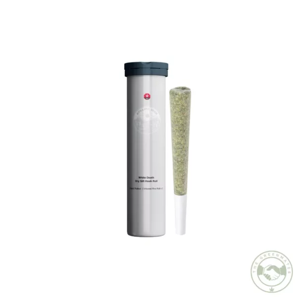 White Death Dry Sift Hash Hand Roll - Rolling High - Weed Delivery Tri ...
