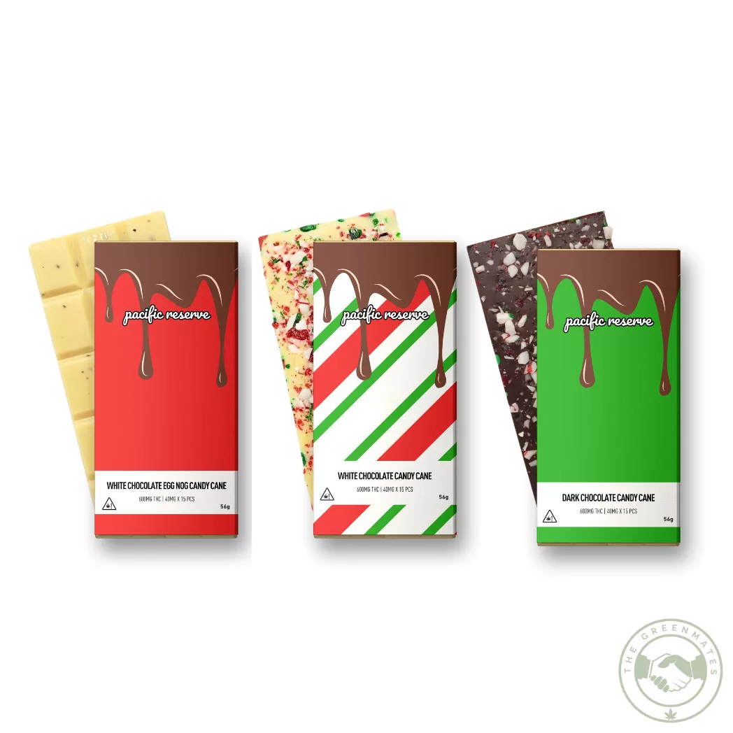 600mg THC Holiday Flavours Chocolate - Pacific Reserve (Limited Edition ...